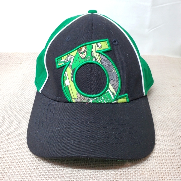 DC Comics | Accessories | Mens Dc Comics Green Lantern Baseball Hat Cap ...